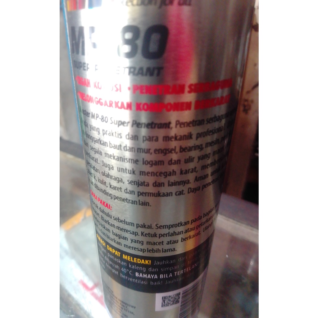 Jual master mp 80 super penetrant 250 ml | Shopee Indonesia