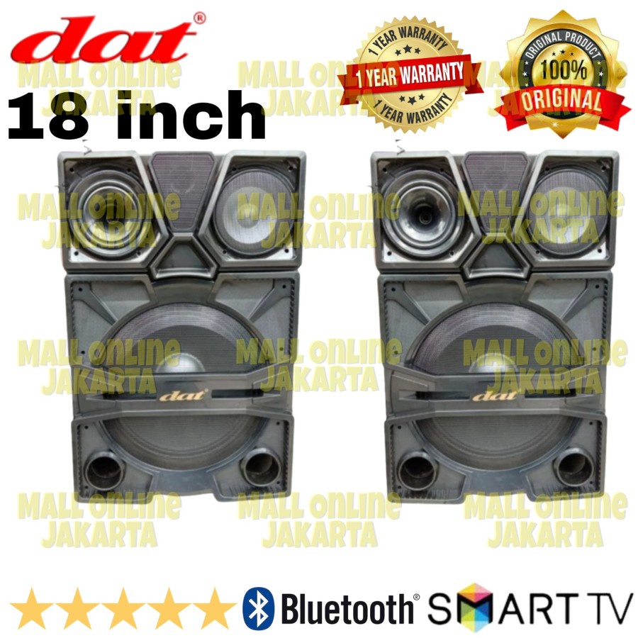 Jual Speaker aktif pasif dat 18 inch dx181 original sound system ...