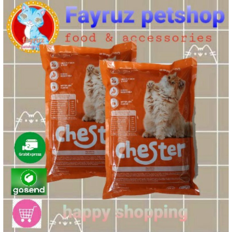 Jual Chester cat food kemasan 800g. Tuna | Shopee Indonesia