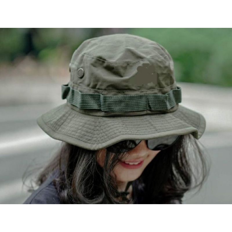 Jual TOPI RIMBA PRIA / TOPI RIMBA WANITA / TOPI RIMBA TNI / TOPI RIMBA ...