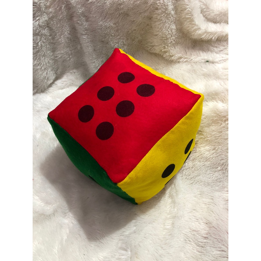 Jual Dadu Flanel | Dadu Ular Tangga Jumbo | Dadu Bantal UKURAN 20X20 ...