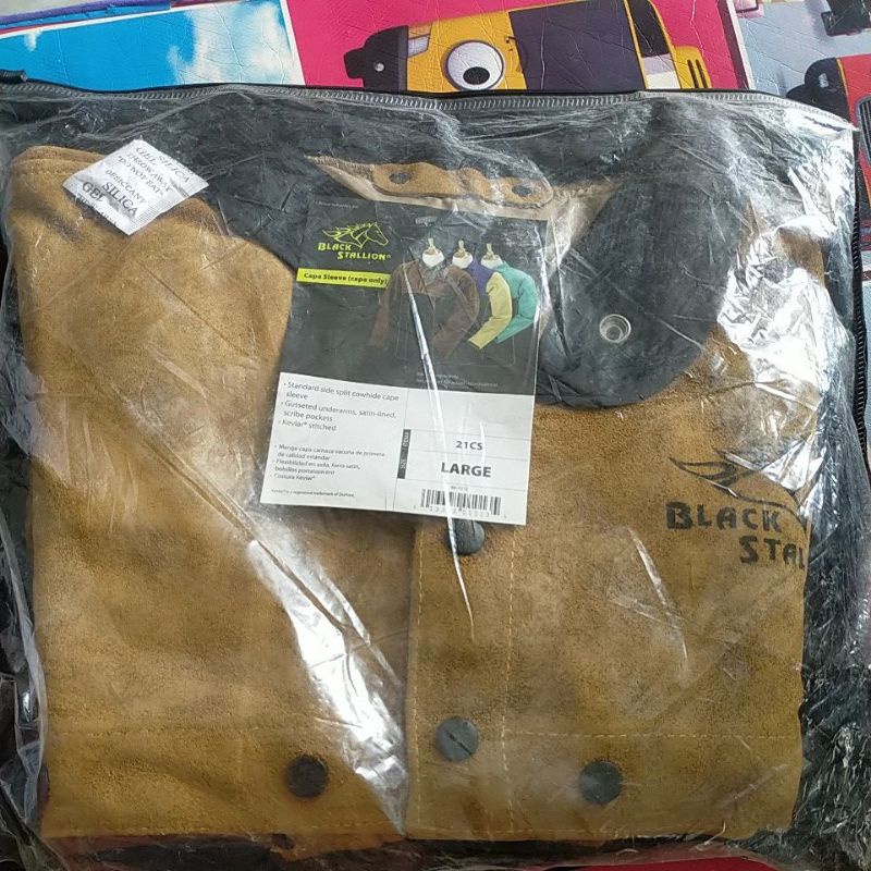 Jual Jaket las (Apron) BLACK STALLION original | Shopee Indonesia