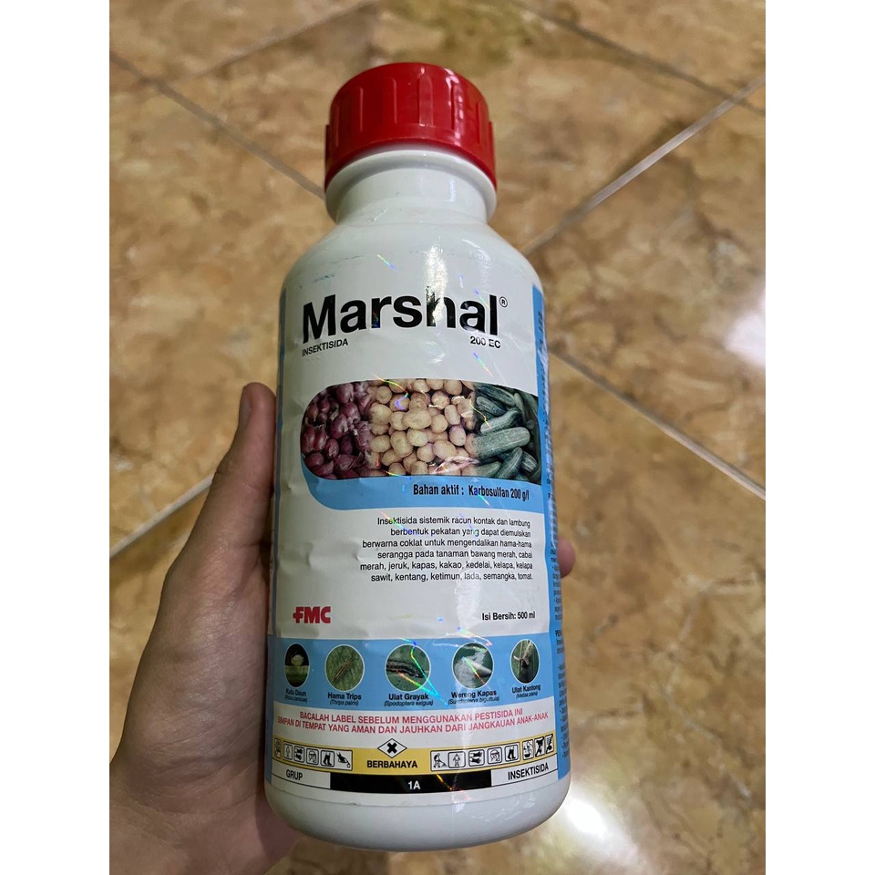 Jual INSEKTISIDA MARSHAL 200EC 500ML / Insektisida marshal 200ec 500ml ...
