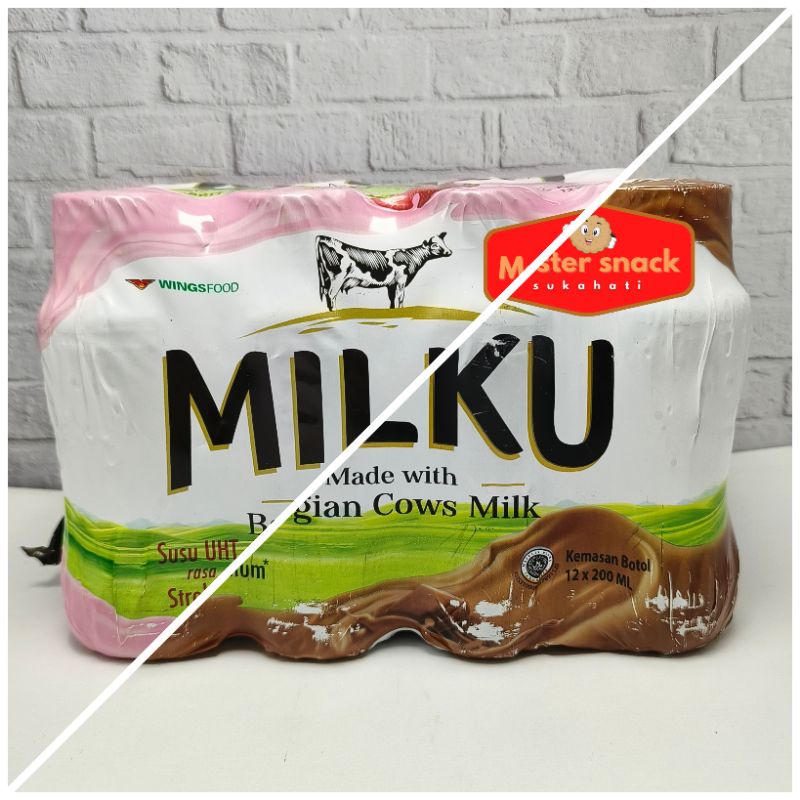 Jual Milku 200 ml (1 pack isi 12 botol) | Shopee Indonesia
