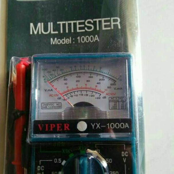 Jual NEW Avometer analog kecil / Avo analog Multitester analog kecil ...