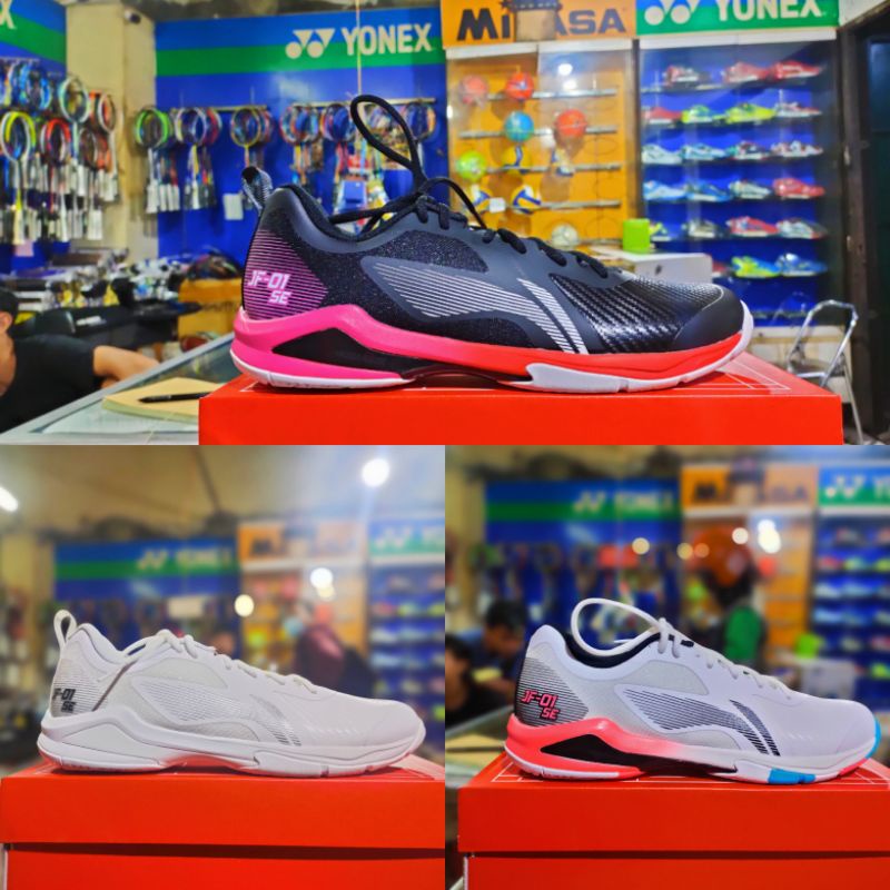 Jual SEPATU BADMINTON LINING BLAST SE LINING JF-01 SE ORIGINAL AYZS018 ...