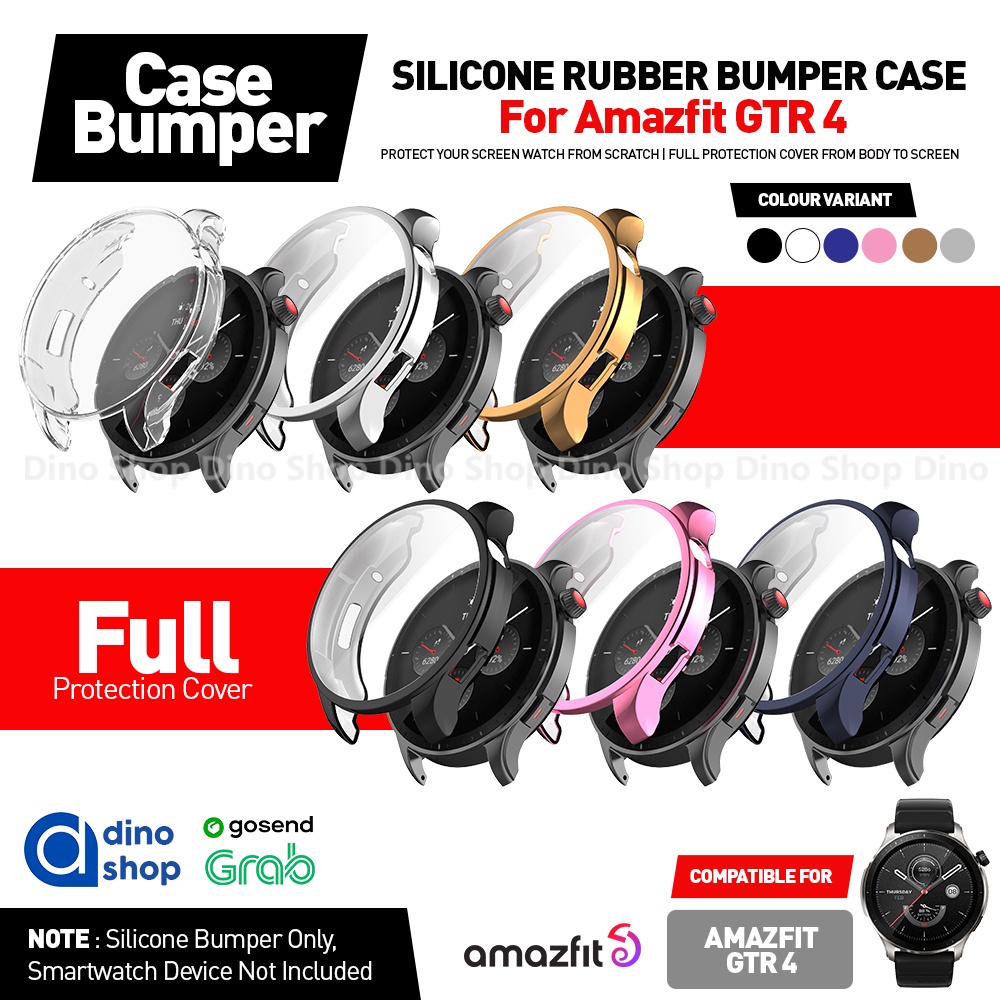 Jual TPU Soft Case Bumper Screen Protector For AMAZFIT GTR 4 GTR4 PRO ...
