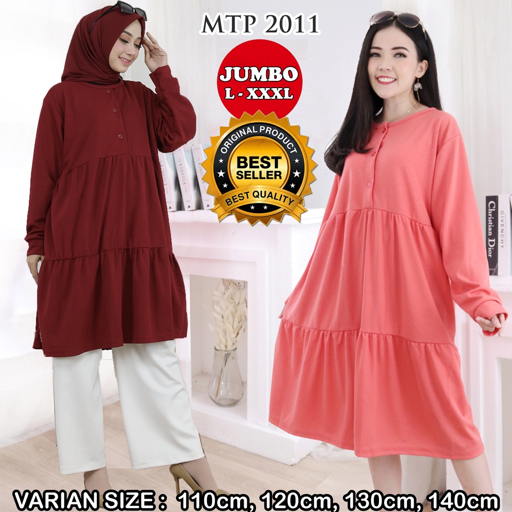 Jual TUNIK WANITA - TUNIK JUMBO LD 110 - 120 - 130 - 140 | Shopee Indonesia