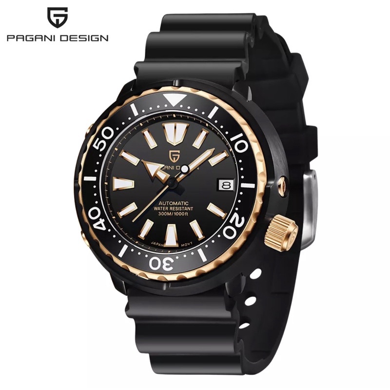 Jual Pagani Design Tuna Homage Reissve Limited Edition Diver Automatic ...