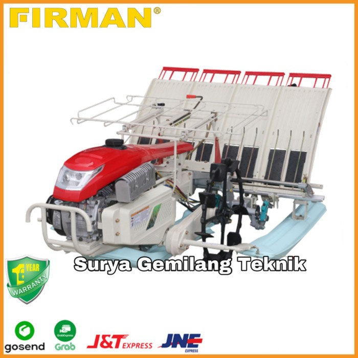 Jual Mesin Penanam Padi Rice Transplanter Firman Frt 430A | Shopee ...