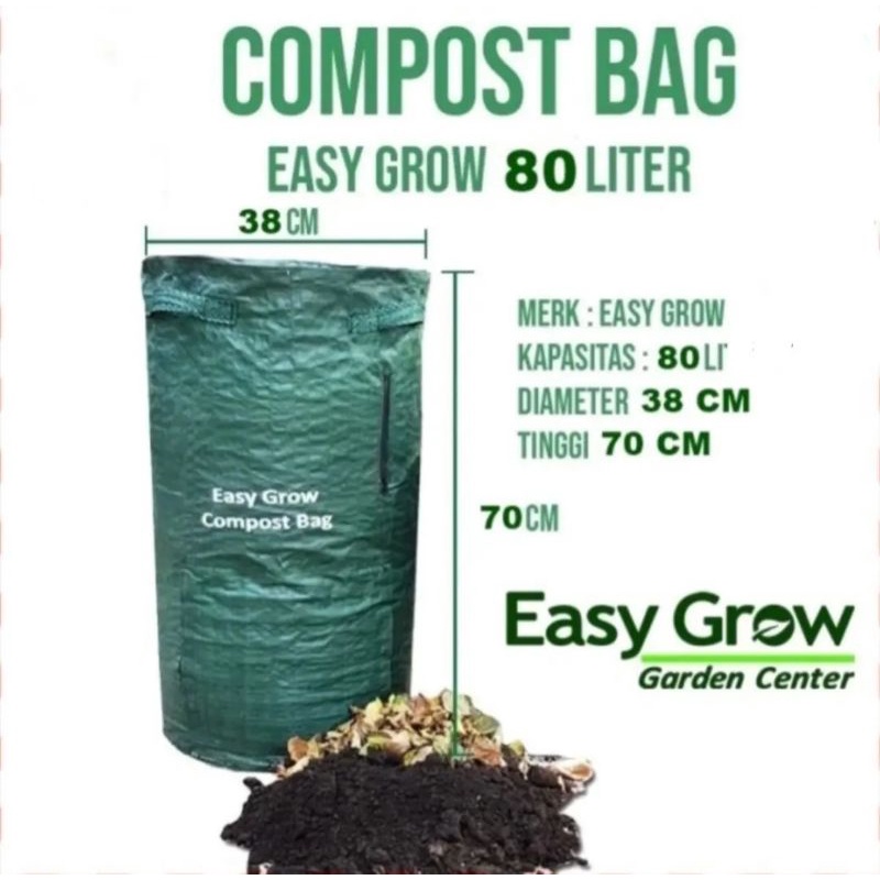 Jual Easy Grow Compost bag 80 L | Shopee Indonesia