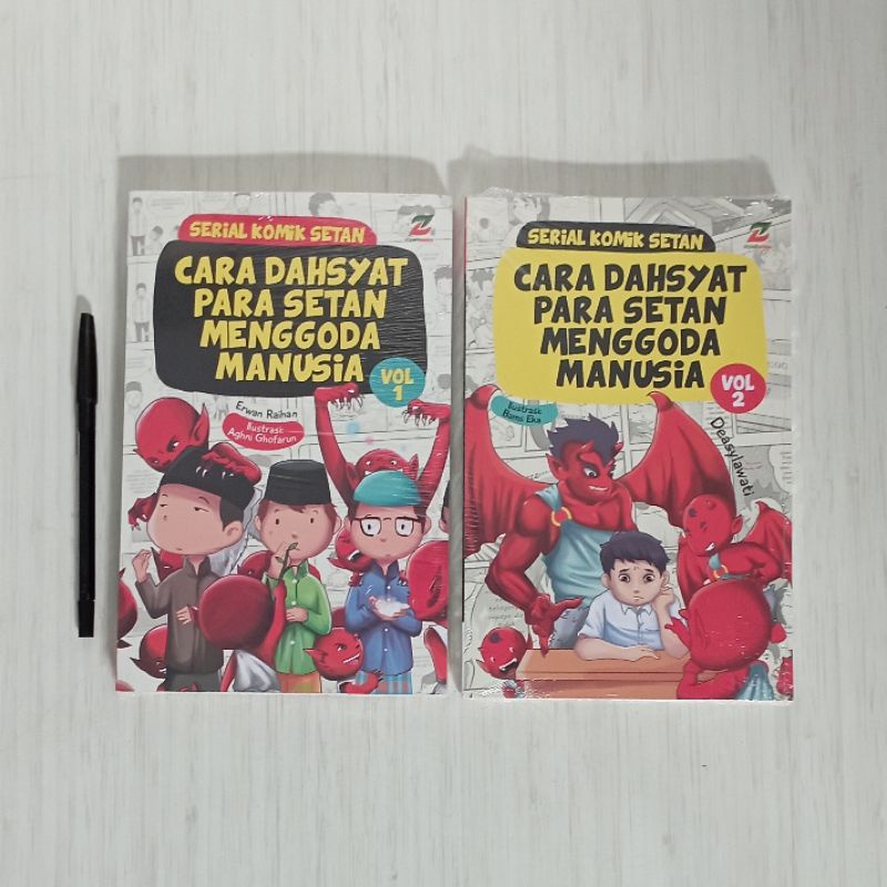 Jual Komik Cara Dahsyat Setan Menggoda Manusia (2 in 1/ bolak balik ...