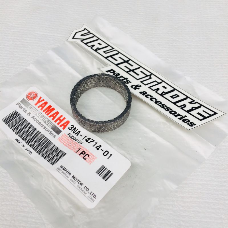 Jual Paking Asbes Packing Gasket Sambungan Tengah Knalpot Yamaha Alfa Sigma L2S L2 Super ...