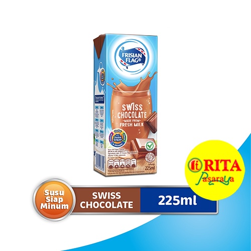 Jual Frisian Flag UHT Swiss Chocolate 225 Ml | Shopee Indonesia