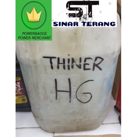 Jual Thinner Thinner Hg Jerigen 20 Liter | Shopee Indonesia