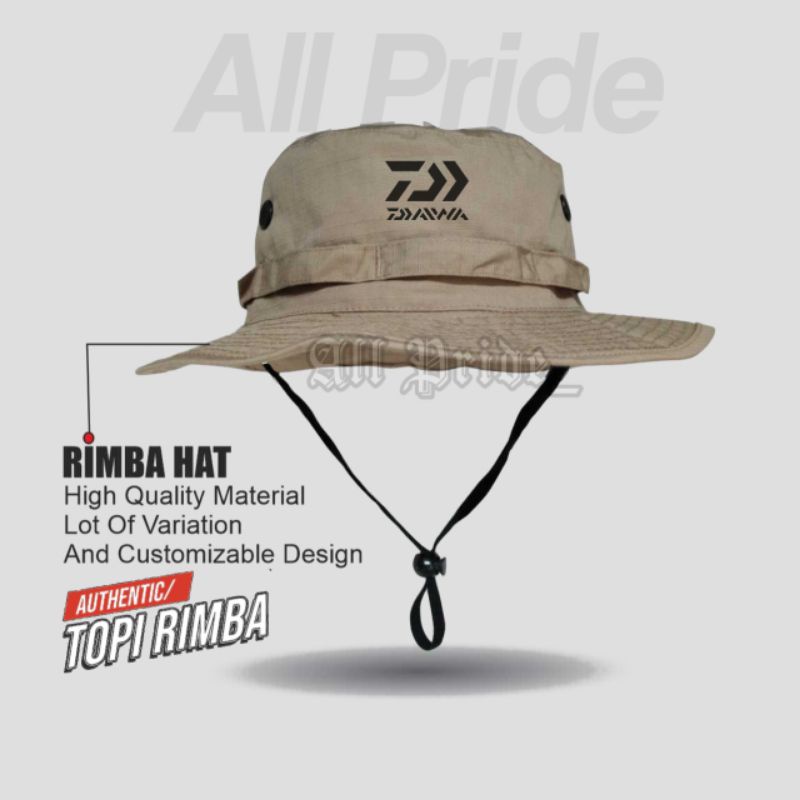 Jual Topi Rimba Ripstop | Adventure | Mancing | Outdoor | Jungle Hat ...