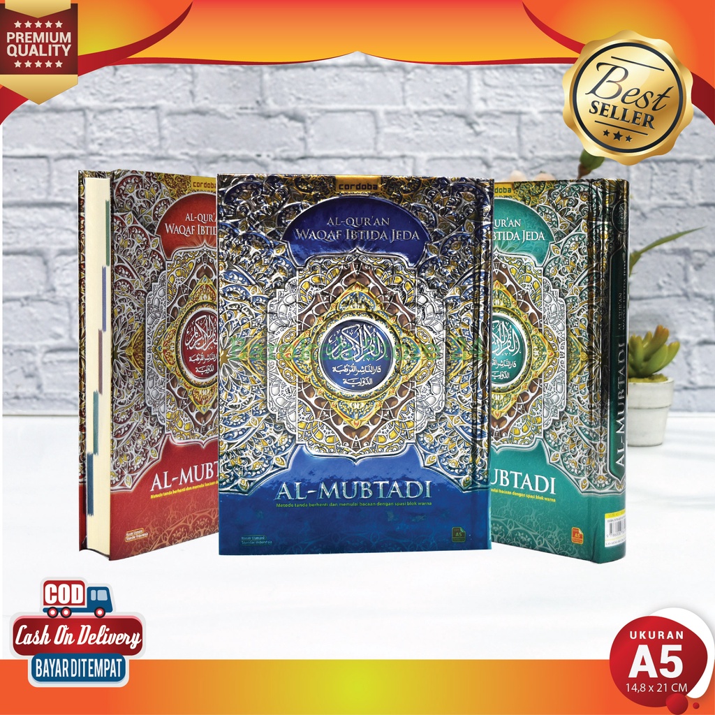 Jual Al Mubtadi Al Quran Tajwid Warna Non Terjemah Dilengkapi Tanda ...