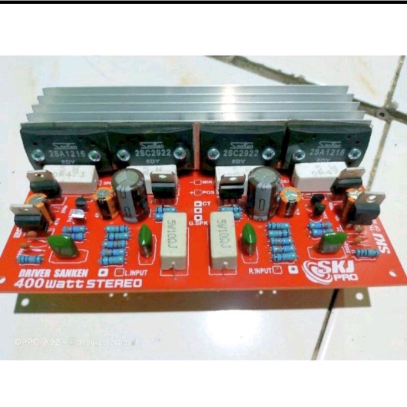 Jual kit power 400wat stereo plus final sanken/thosibah | Shopee Indonesia