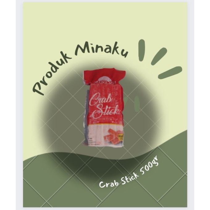 Jual Minaku Crab Stick 500gr | Shopee Indonesia