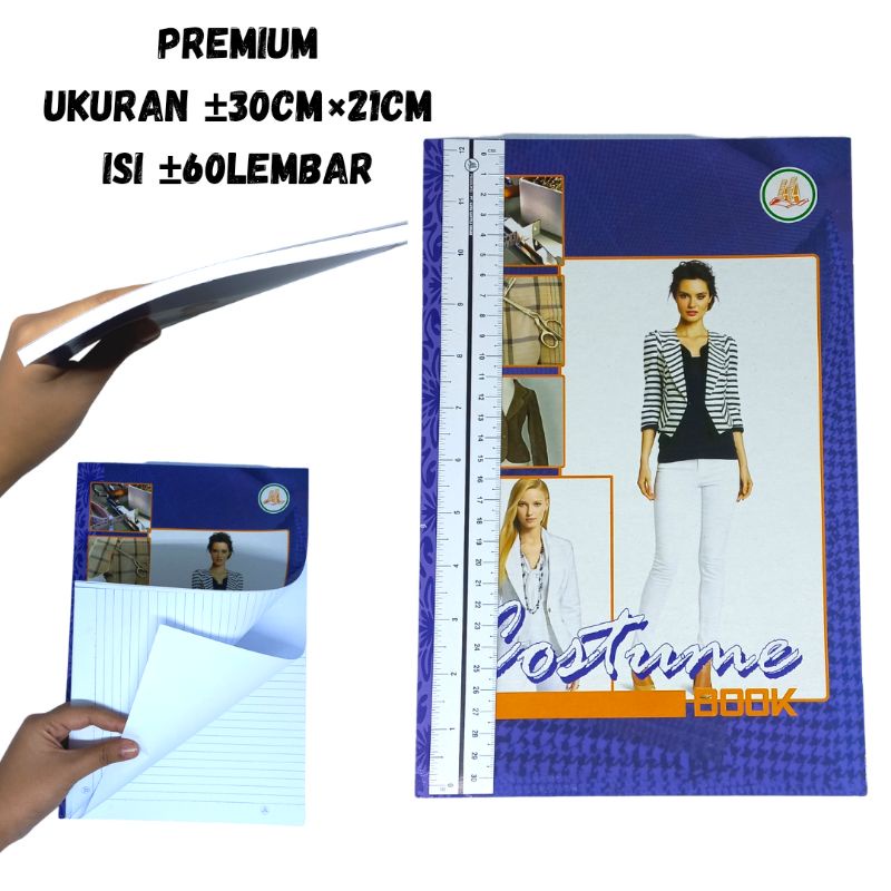 Jual BUKU KOSTUM COSTUM BELAJAR GAMBAR MENGGAMBAR JAHIT MENJAHIT ...