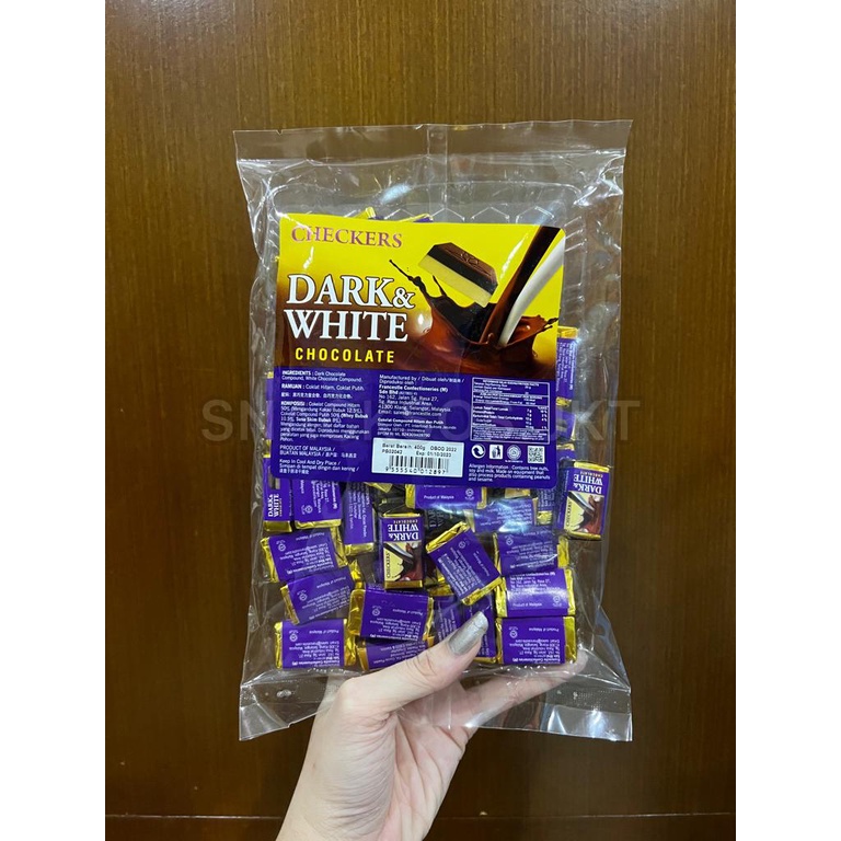 Jual CHECKERS MINI CHUNKY CHOCOLATE DARK CHOCOLATE / MIX FRUIT / DARK ...