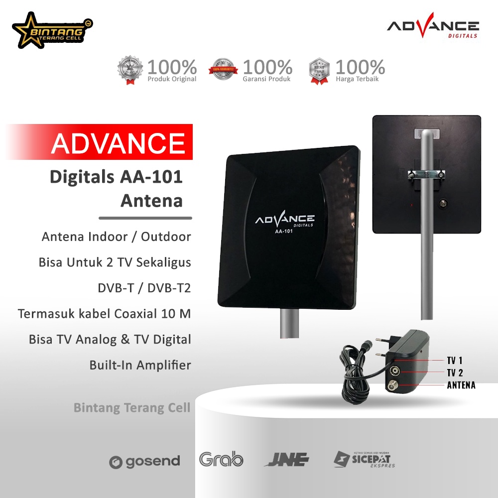 Jual Advance Antena Digital HD AA-101 Garansi Resmi | Shopee Indonesia
