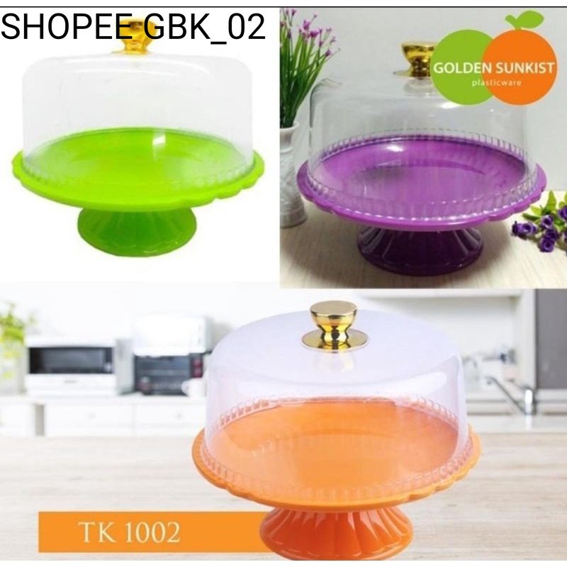 Jual COD 2.5 KG TEMPAT KUE BOLU MEWAH GOLDEN SUNKIST CAKR TRY TRAY ...