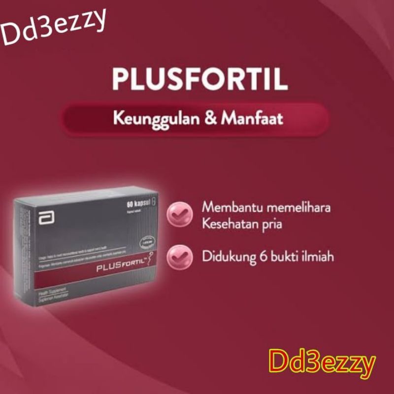 Jual Plusfortil 20-60 kapsul - Abbott | Shopee Indonesia