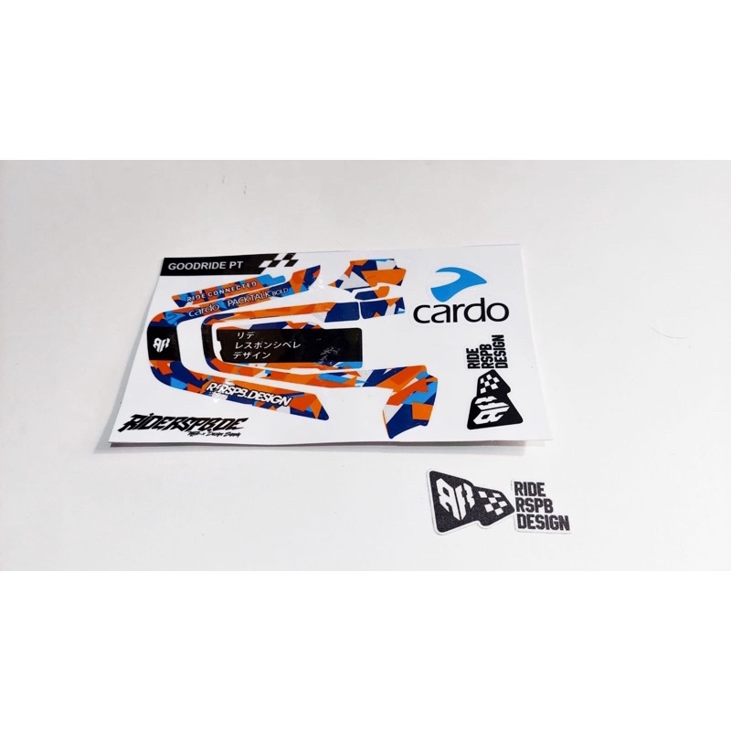 Jual GOODRIDE PT - Sticker Decal Garskin Intercom Cardo Packtalk bold ...