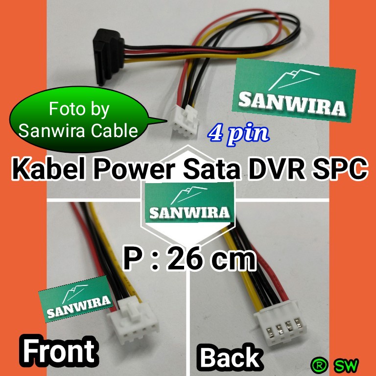 Jual Kabel Power Sata SPC / Kabel Power Sata DVR / Kabel Power Sata DVR ...