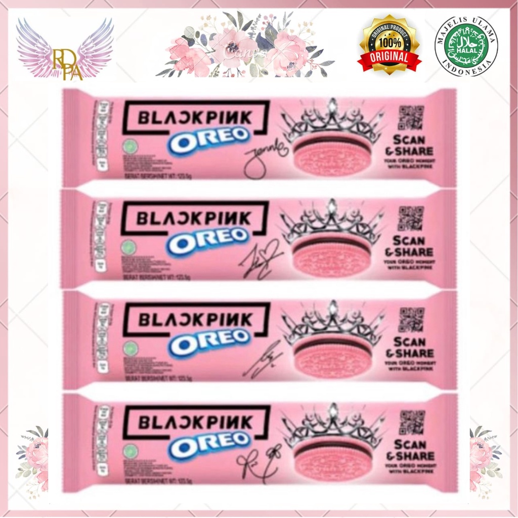 Jual Oreo Blackpink Cookie, 123.5G [LIMITED EDITION]. Oreo Limited ...