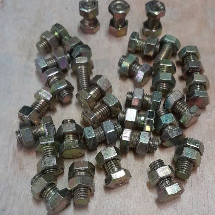 Jual Baut Siku Lubang Baut Siku Rak Tambahan Baut Besi Siku Rak Lubang | Shopee Indonesia