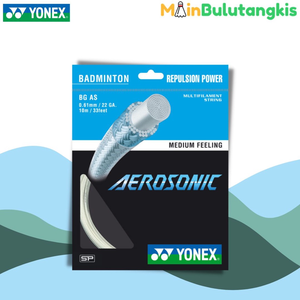 Jual Senar Raket Badminton Yonex BG Aerosonic / AEROSONIC Original ...