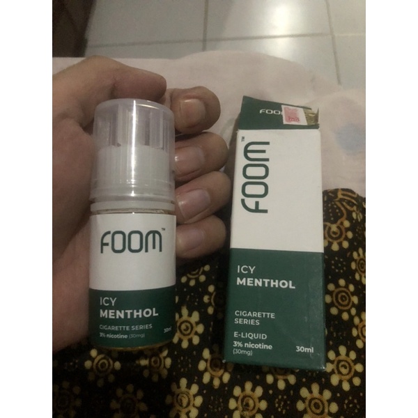 Jual liquid Foom icy Menthol 30ml 30MG (edisi Salah Beli) | Shopee ...