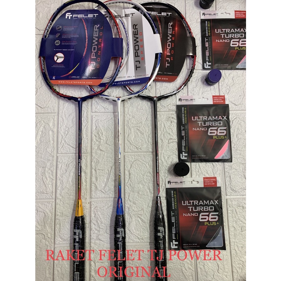 Jual Raket Badminton FELET TJ POWER TJPOWER SPEED CONTROL POWER ...