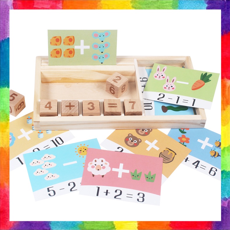 Jual Mainan Edukasi Anak Belajar Matematika Berhitung Math Addition and ...