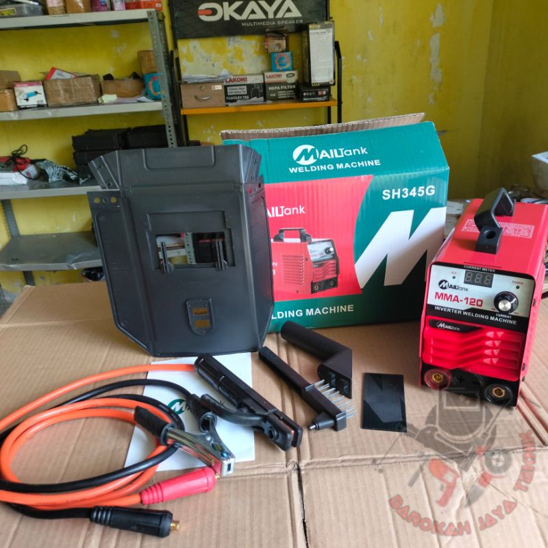 Jual Mesin travo las listrik inverter 450watt 450 W 120A 120 A MAILTANK SH345G | Shopee Indonesia