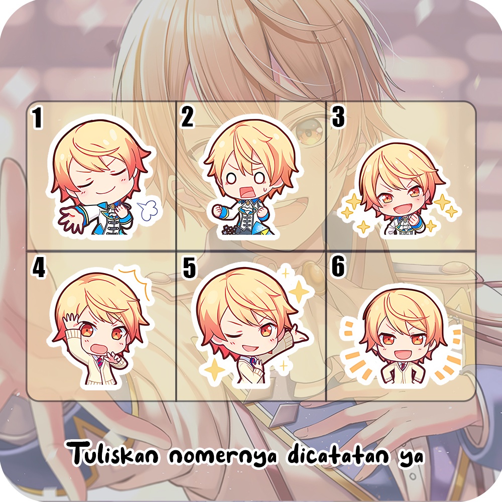 Jual Stiker Glossy Tsukasa Tenma Project Sekai, Sticker Anime Game ...