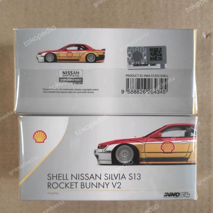 Jual INNO64 SHELL NISSAN SILVIA S13 ROCKET BUNNY V2 | Shopee Indonesia