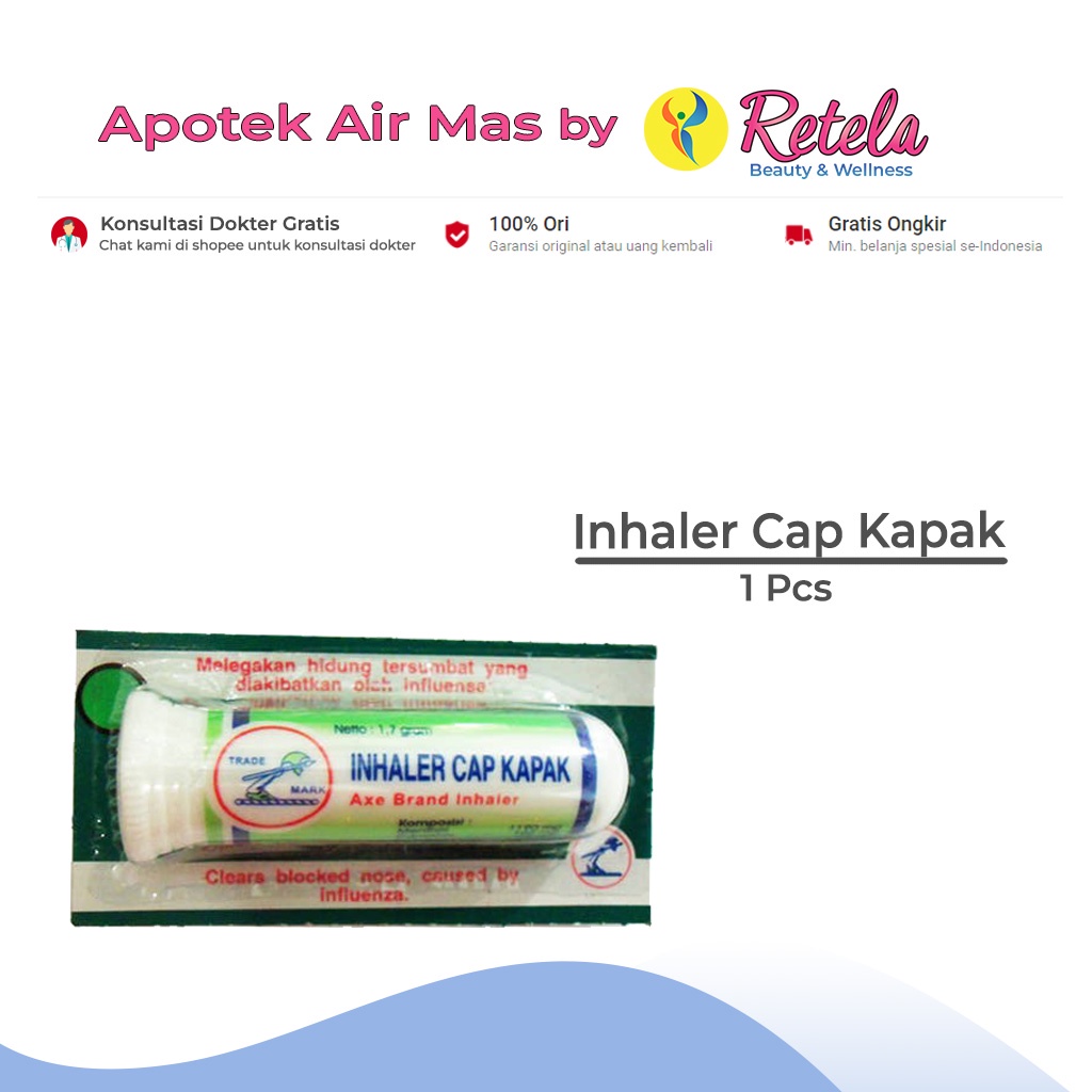 Jual INHALER CAP KAPAK 1,7 GR | Shopee Indonesia