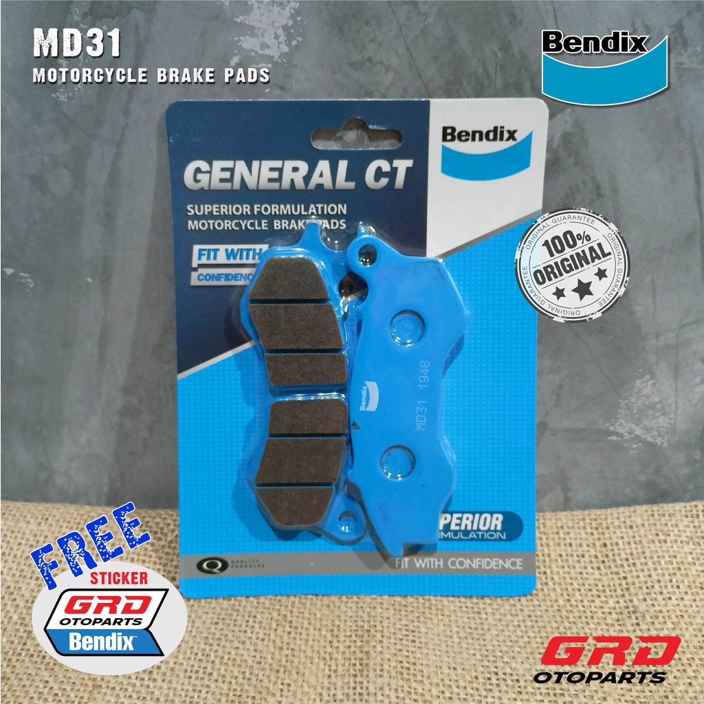 Jual Bendix MD31 Honda PCX150 MD 31 KAMPAS REM PCX BENDIX | Shopee ...