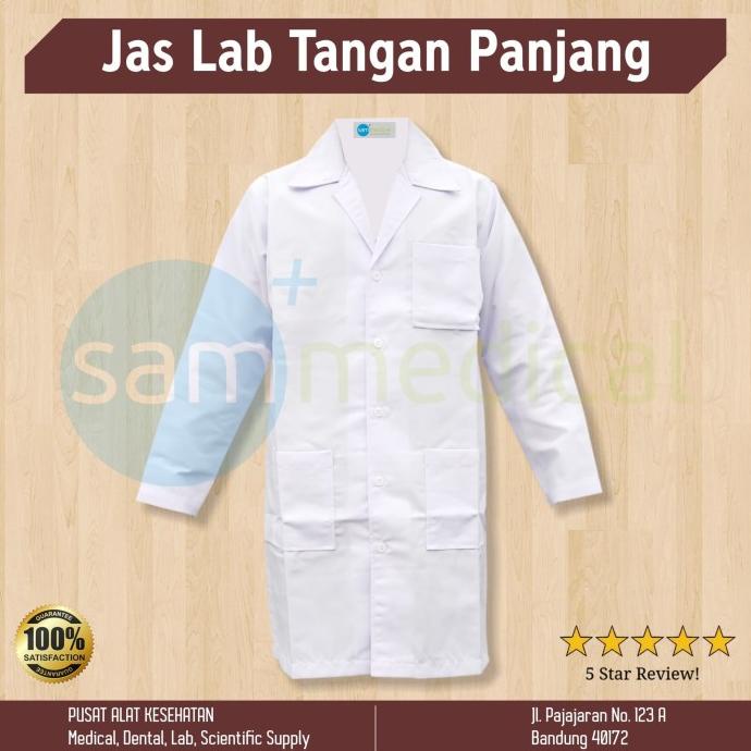 Jual Jas Lab Tangan Panjang - Jas Laboratorium | Shopee Indonesia
