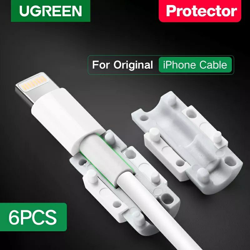 Jual Ugreen Cable Protector 6 Pack for Original iPhone Cable ...