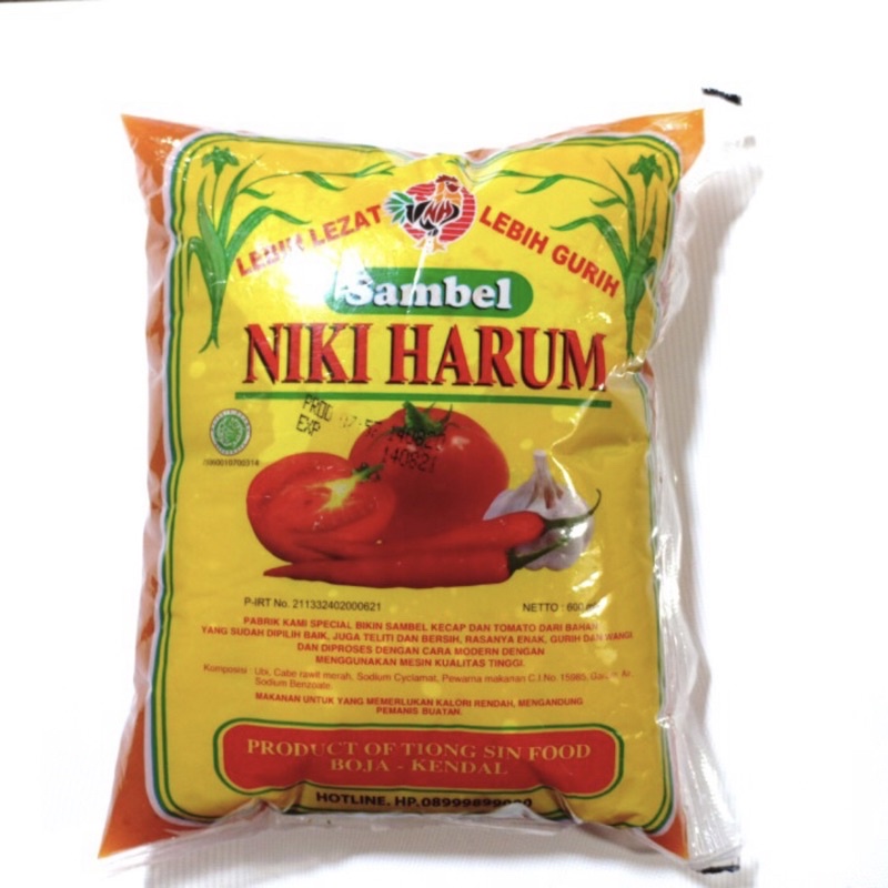 Jual SAOS SAMBAL NIKI HARUM / SAOS BAKSO / SAOS MIEAYAM | Shopee Indonesia