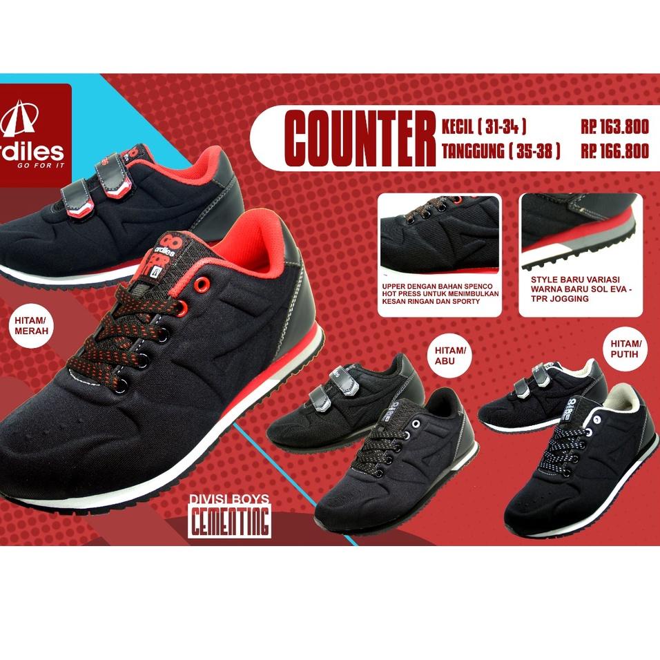 Jual ~ ARDILES Counter ESPANA GLIDEN ORI SIZE 30-37 SEAPTU SEKOLAH SD ...