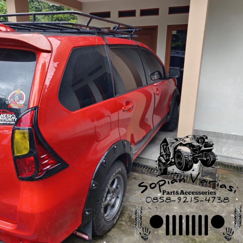 Jual over fender all new Avanza xenia variasi baut L | Shopee Indonesia