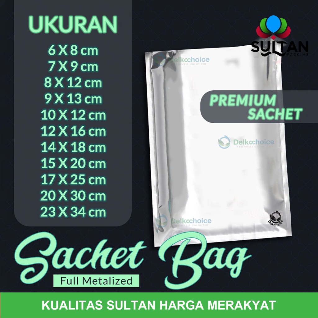 Jual PLASTIK KEMASAN SACHET SASET SASETAN ALUMUNIUM FOIL KANTONG KOPI ...