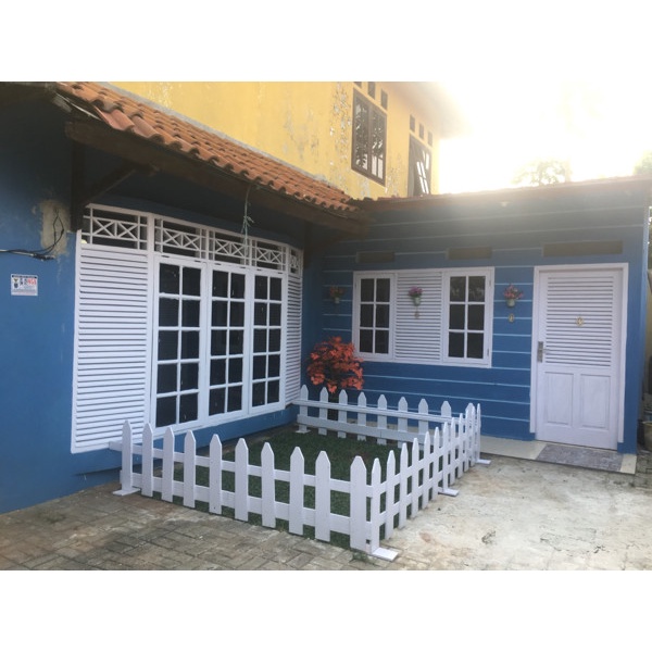 Jual PAGER ATAU PAGAR KAYU JATI BELANDA DEKORASI MODEL RUSTIC SHABBY ...