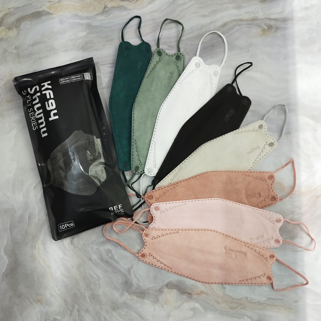 Jual MASKER KF94 SHUMU 5PLY ISI 10PCS | Shopee Indonesia