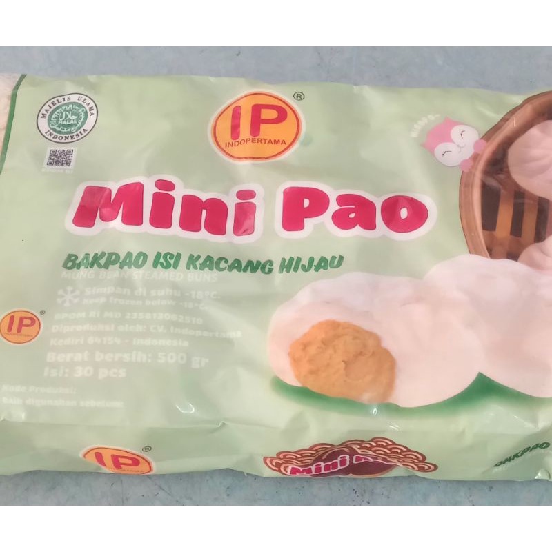 Jual IP mini pao isi kacang ijo 30pcs | Shopee Indonesia